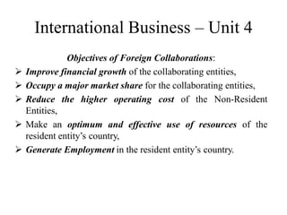 Unit 4 international business 6th semester bbm notes pdf | PPT
