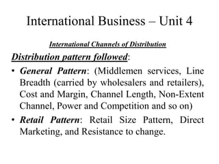 Unit 4 international business 6th semester bbm notes pdf | PPT