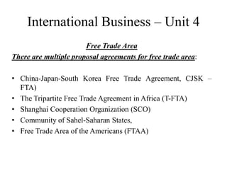 Unit 4 international business 6th semester bbm notes pdf | PPT