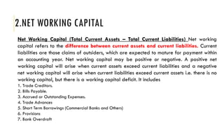 Unit 4 Introduction to working capital_JNTUA MBA Syllabus | PDF