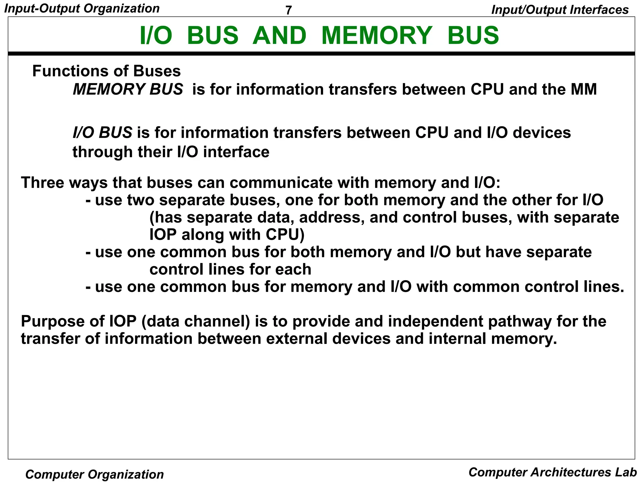 Unit4-IO-computer organization and architecture | PPT