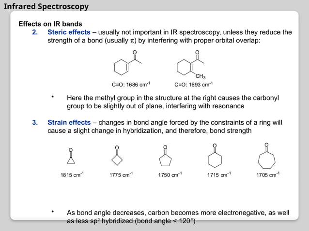 unit 4- infrared spectroscopy for engineering students | PPT