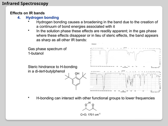unit 4- infrared spectroscopy for engineering students | PPT