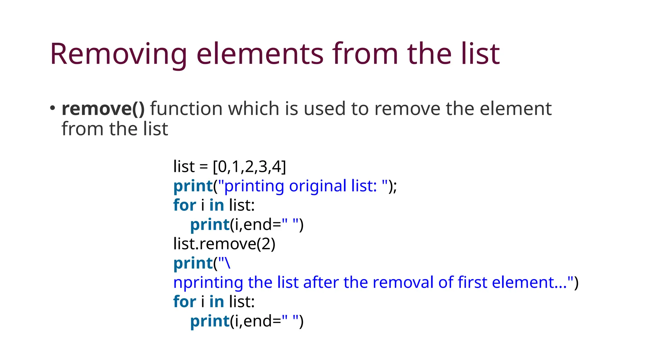 Unit 4 - List - Tuple.pptx Python subject | PPTX