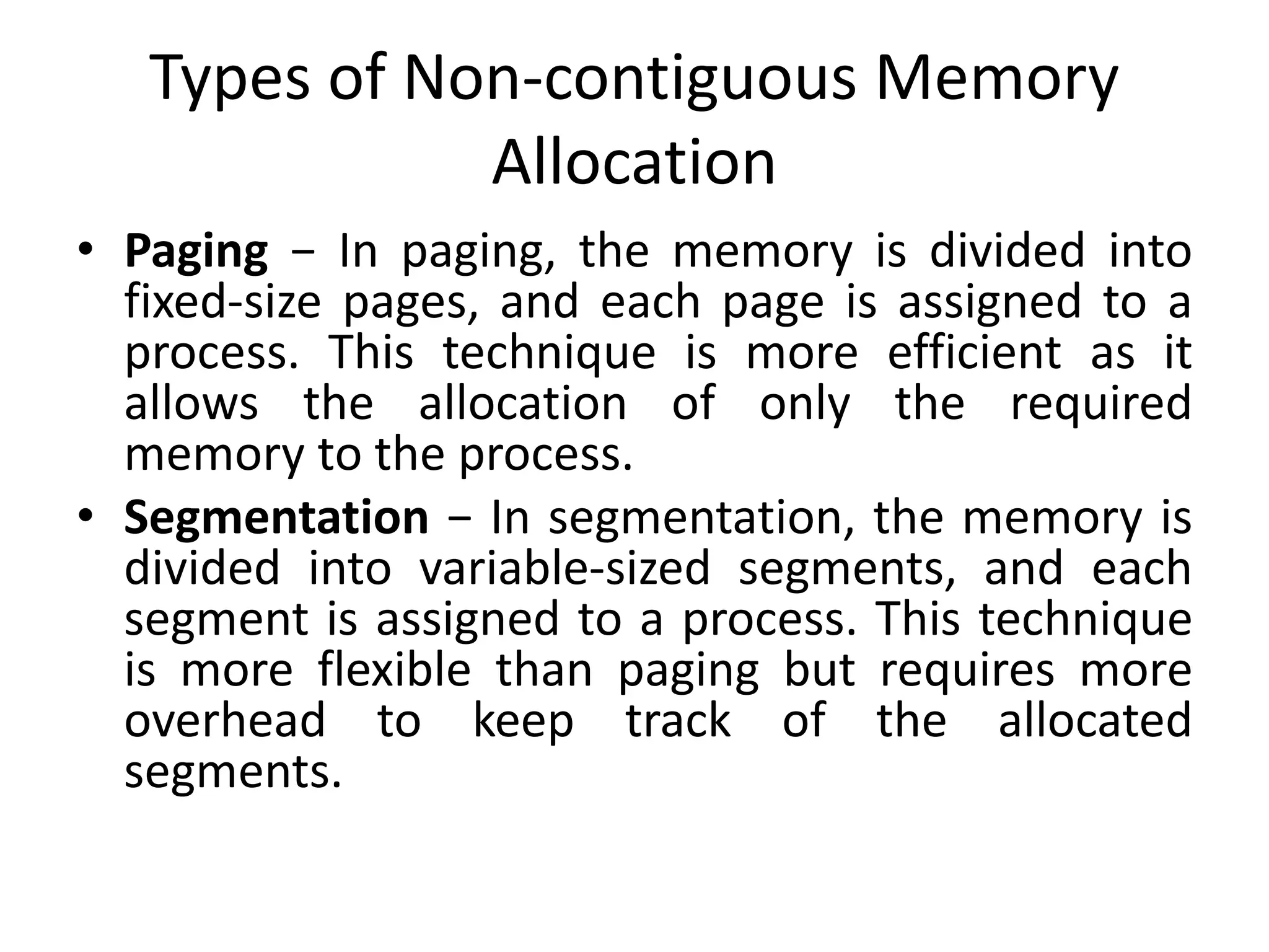 Unit 4-Memory Management - operating systems.pptx Unit 4-Memory Management - operating systems.pptx