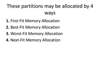 Unit 4-Memory Management - operating systems.pptx
