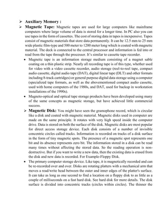 Detail explanation of memory organization | PDF