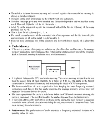 Detail explanation of memory organization | PDF
