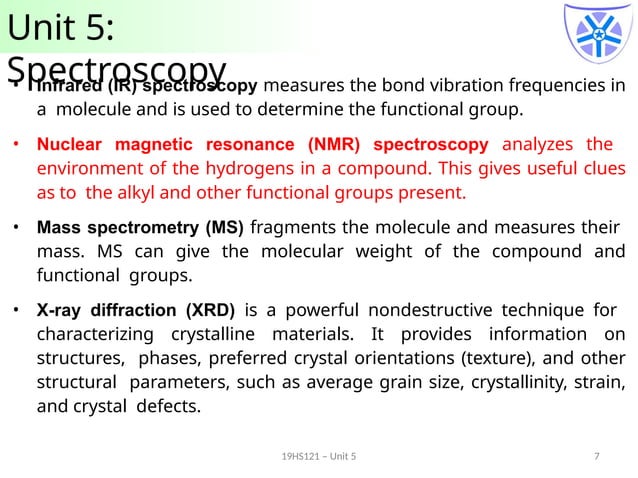 NMR and MAss spectroscopy for engineering .pptx