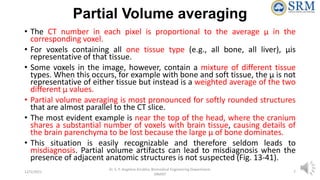Noise and artifacts in CT | PPTX