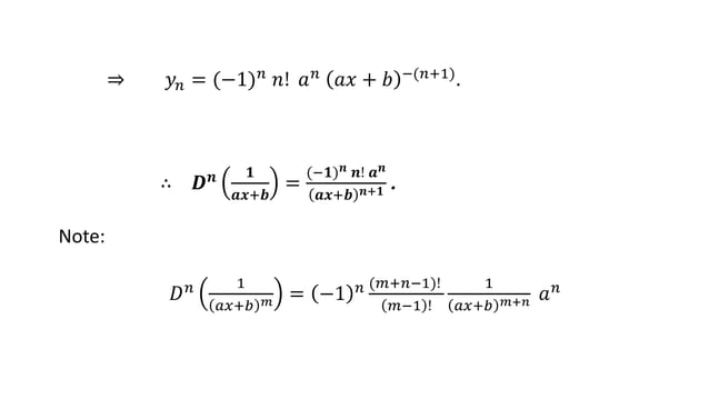 nth Derivatives.pptx