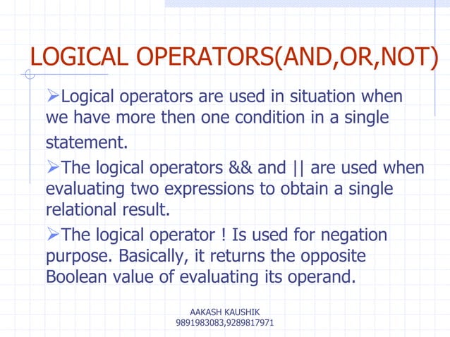 c++ programming Unit 4 operators | PPTX
