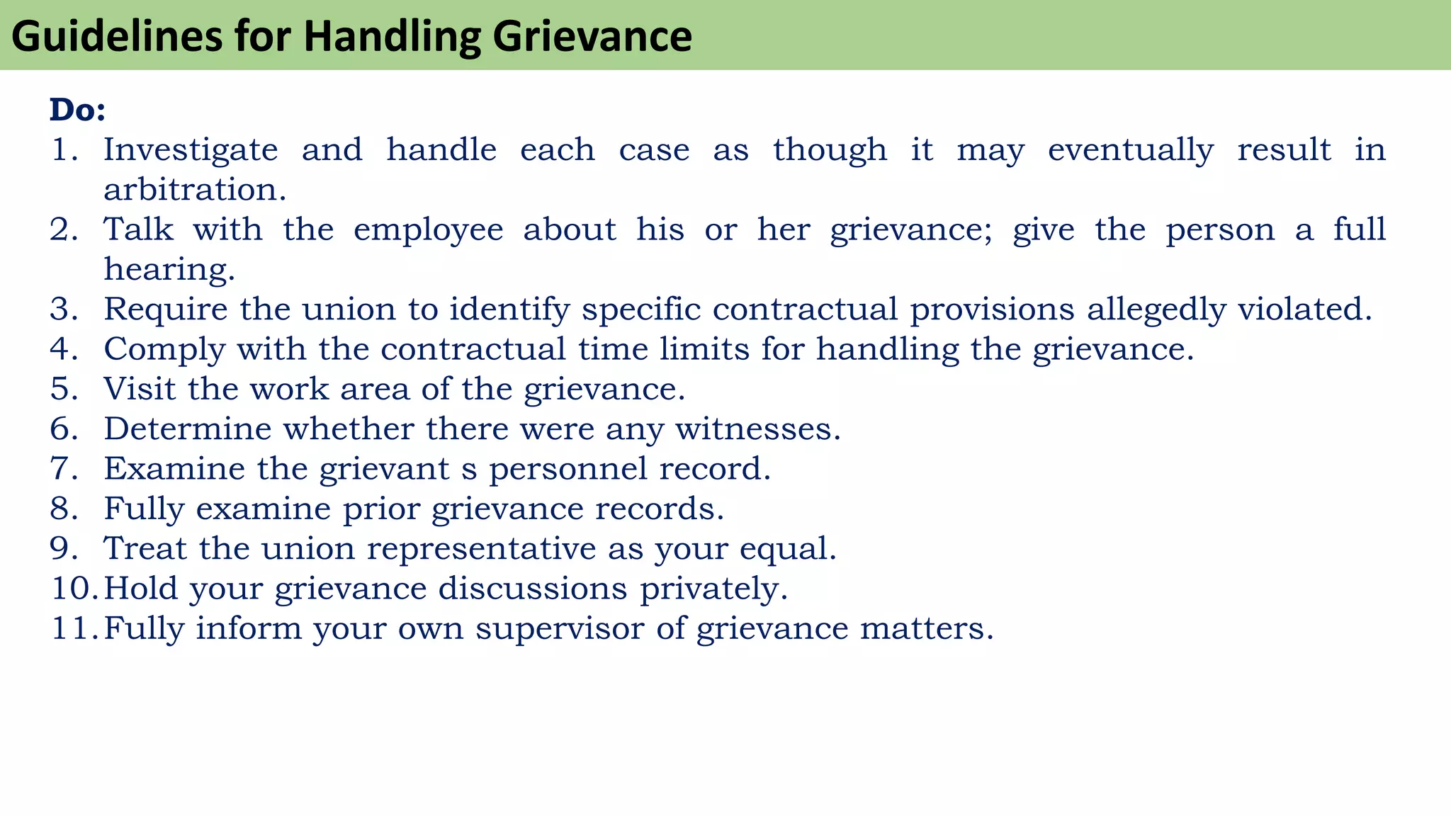 Grievance | PDF