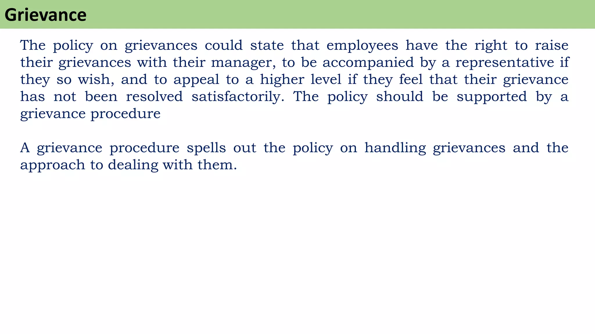 Grievance | PDF