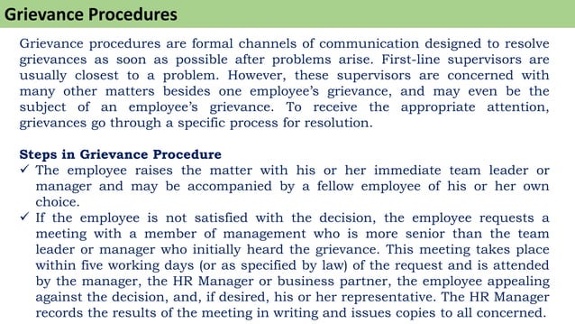 Grievance | PDF