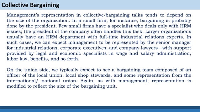 Collective Bargaining and Trade Unions | PDF