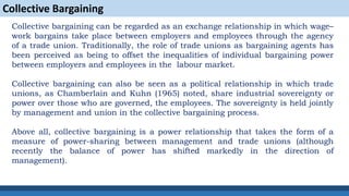 Collective Bargaining and Trade Unions | PDF