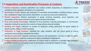 Unit 4 - Perform customs clearance field activities.pptx
