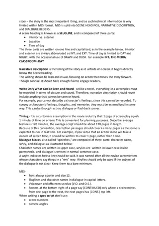 Unit 4 pre-production portfolio | DOCX