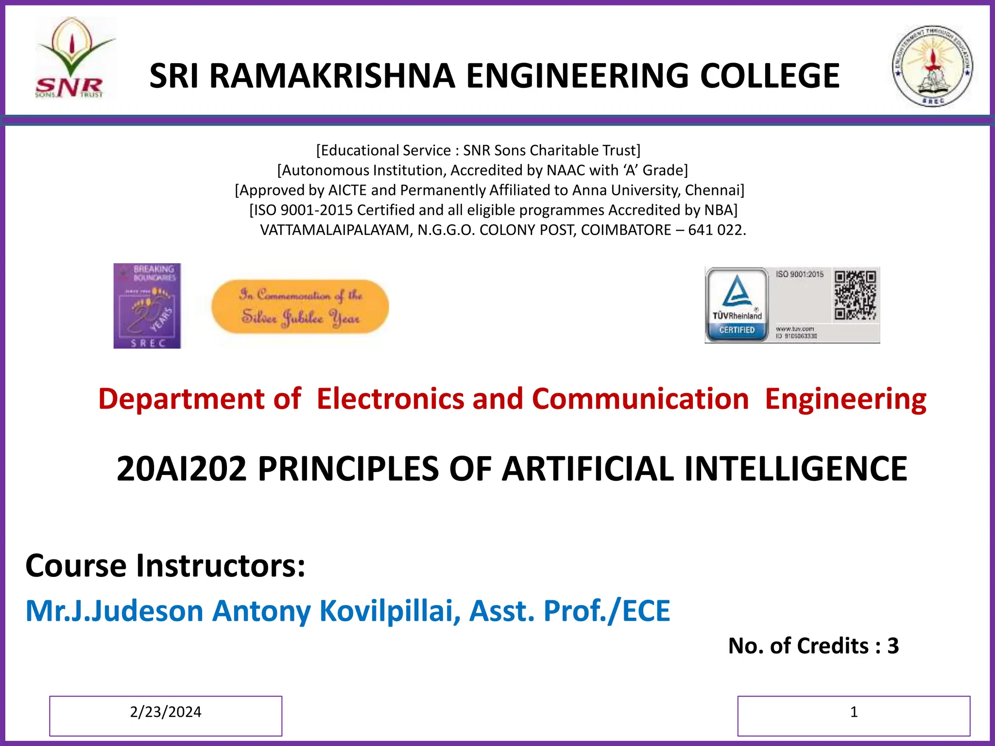 Unit_4- Principles of AI explaining the importants of AI | PPT