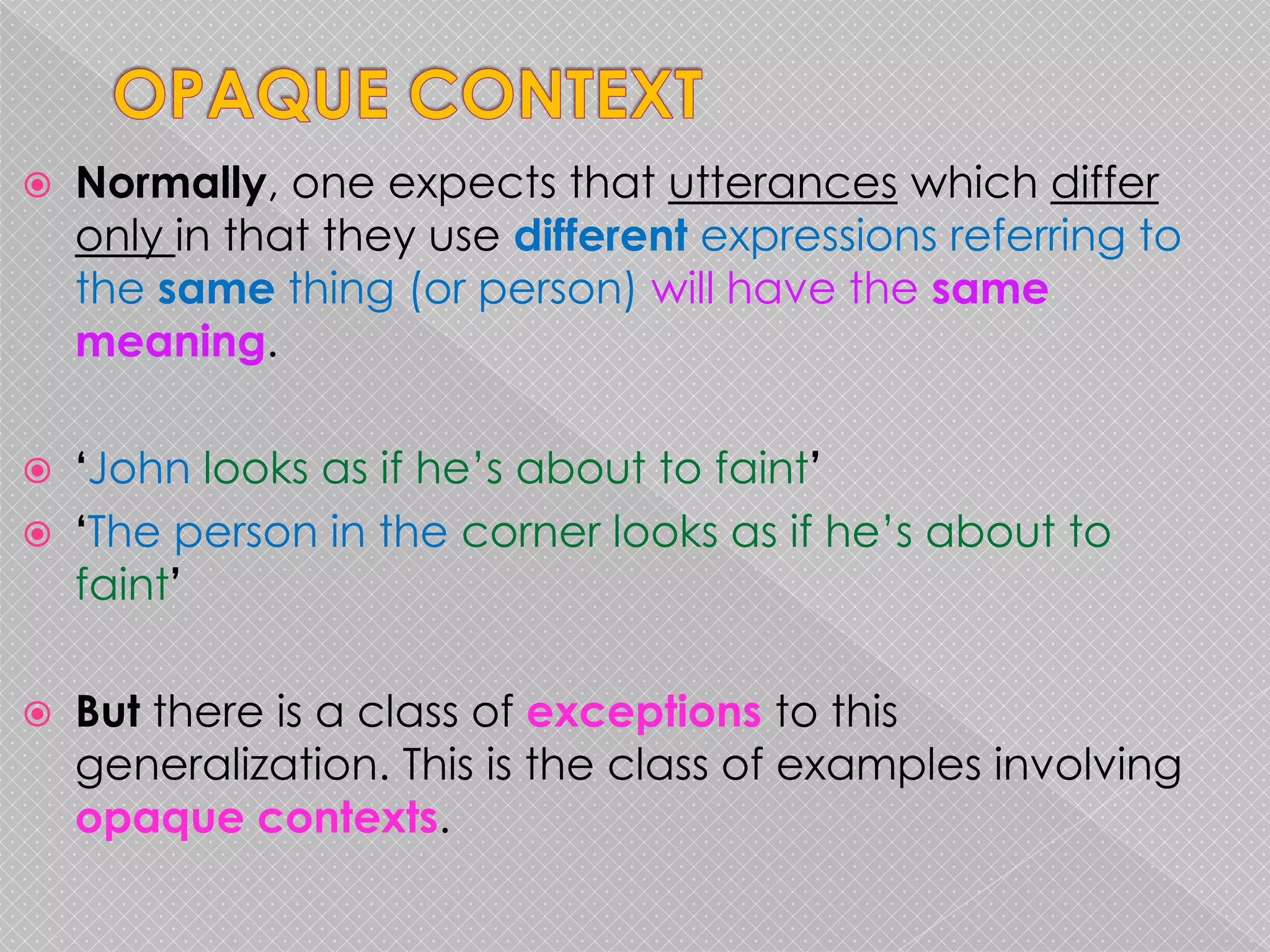 Unit 4 - Referring Expressions | PPTX