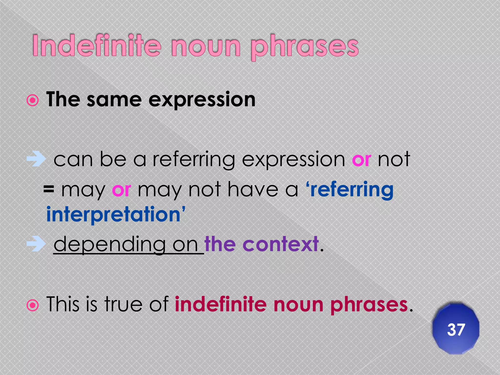 Unit 4 Referring Expressions Pptx Programming Languages Computing