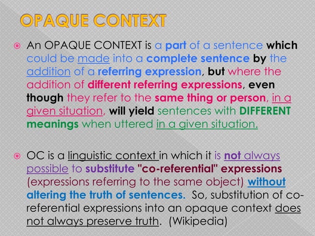 Unit 4 - Referring Expressions | PPTX | Programming Languages | Computing
