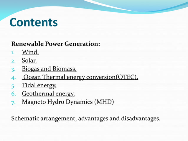 Renewable power generation | PDF