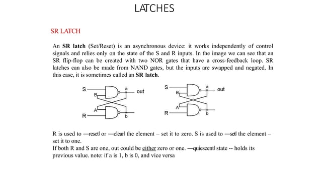 Unit 4 sequential circuits | PPTX
