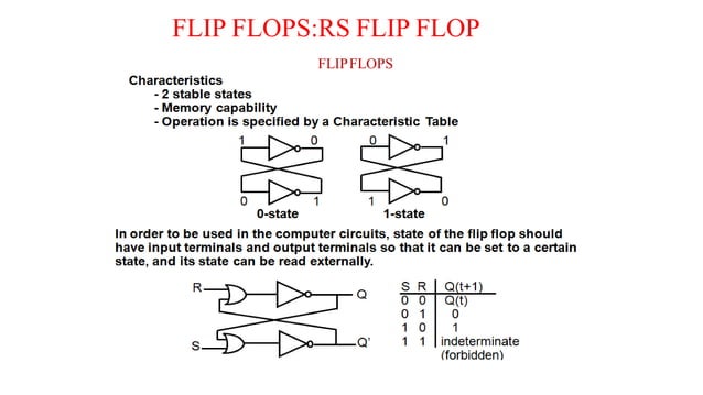Unit 4 sequential circuits | PPTX