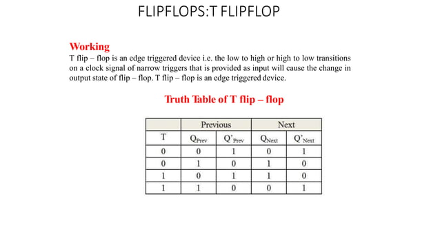 Unit 4 sequential circuits | PPTX