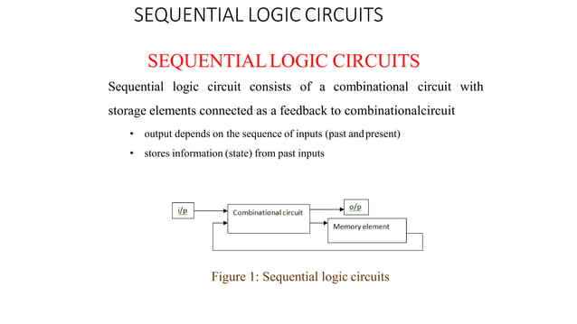 Unit 4 sequential circuits | PPTX