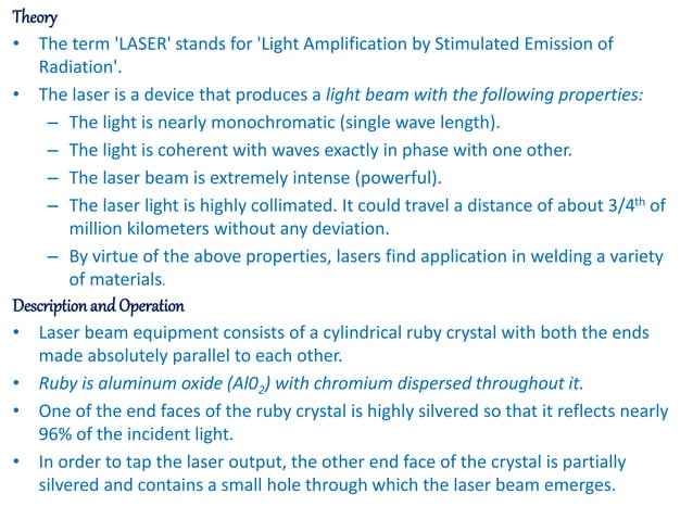 Unit 4 -Special Welding Processes.ppt | Chemistry | Science