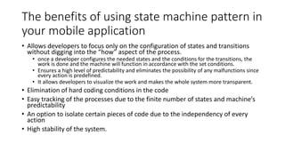Unit 4- State Machine in mobile programming | PPT