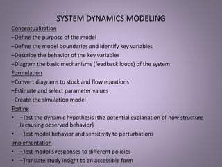 Unit4 systemdynamics | PPTX