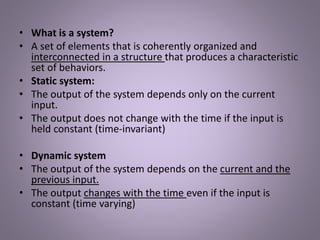 Unit4 systemdynamics | PPTX