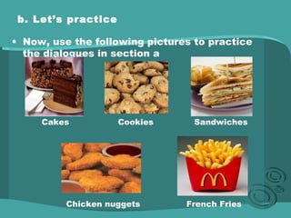 Unit 4 the food we eat | PPT