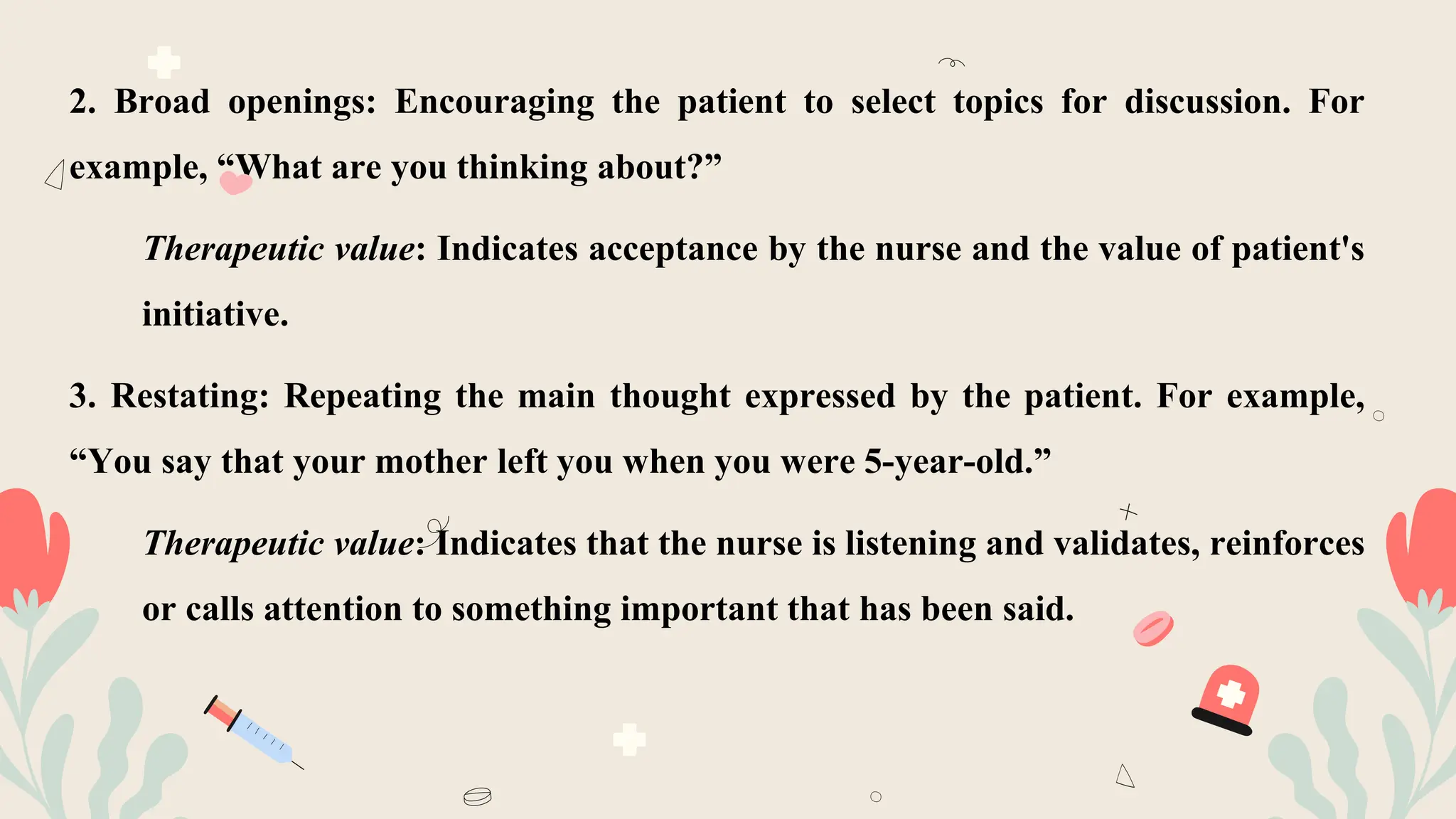 Unit 4- Therapuetic communication.pptx coomunication, process recording ...