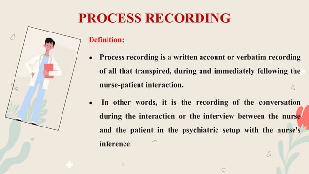 Unit 4- Therapuetic communication.pptx coomunication, process recording | PPT