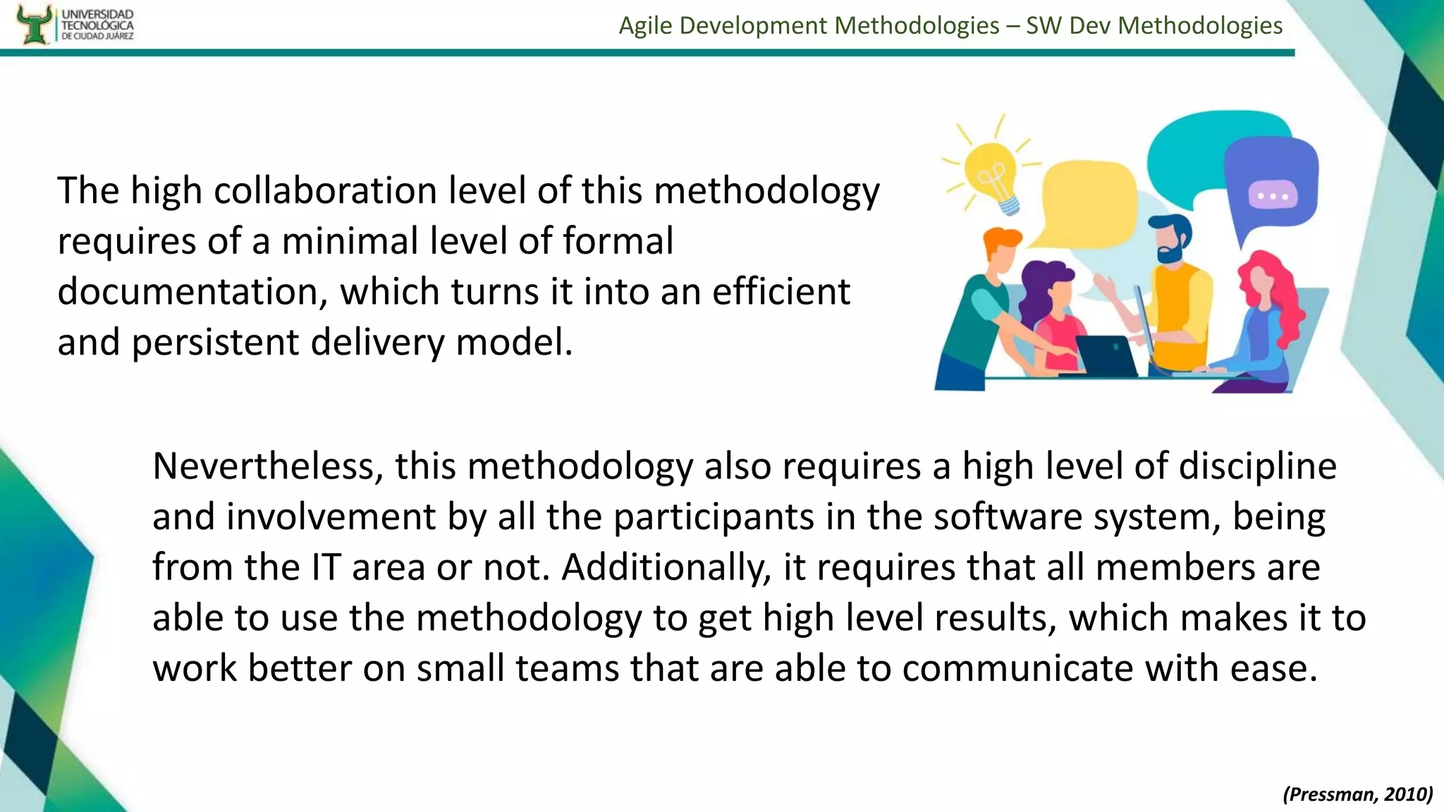 UNIT 4 - Topic 2 - Agile Development Methodologies (2 - XP).pdf | Computer Software and ...