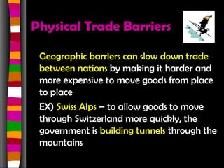 Unit 4 trade barriers | PPT