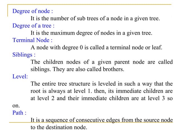 Unit 4 Tree Ppt