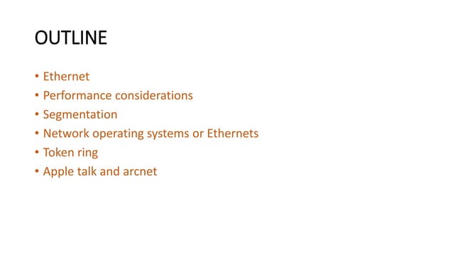 UNIT 4 - UNDERSTANDING THE NETWORK ARCHITECTURE.pptx | Computer Networking | Computing