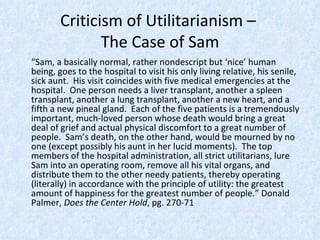 Unit 4 Utilitarian Ethics | PPT