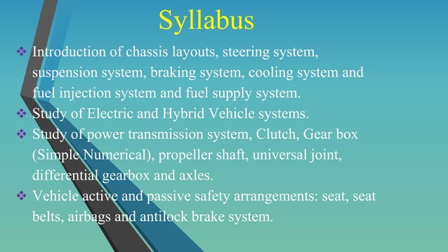 Unit 4 - Vehicle Classification & Systems.pptx