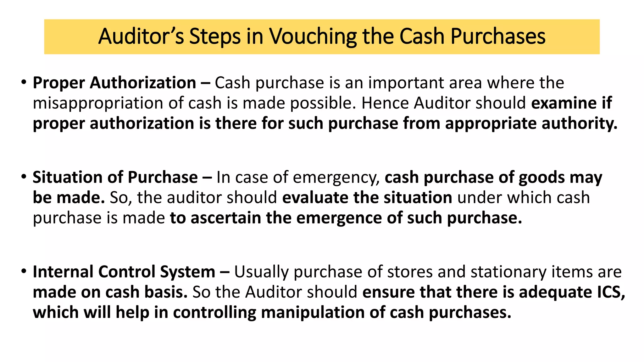 Unit 4 Vouching | PPTX