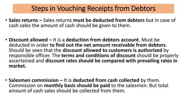 Unit 4 Vouching | PPTX