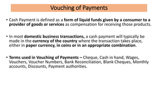 Unit 4 Vouching | PPTX