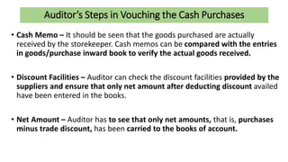 Unit 4 Vouching | PPTX