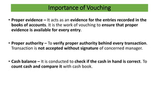 Unit 4 Vouching | PPTX